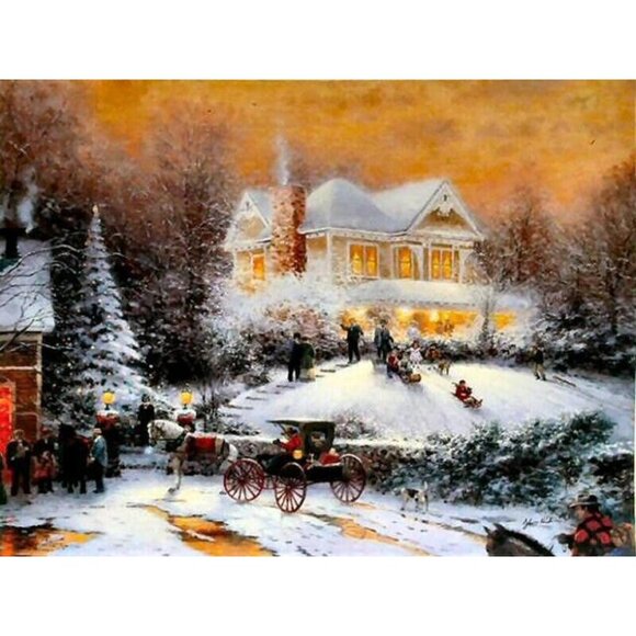 Springbok | Toys | Thomas Kinkade Vintage Springbok 50 Piece Jigsaw ...
